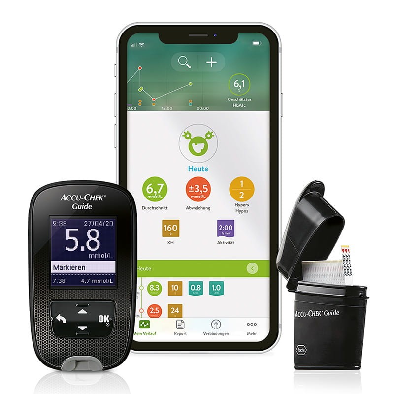 Blutzuckermessgerät Accu-Chek® Guide Set