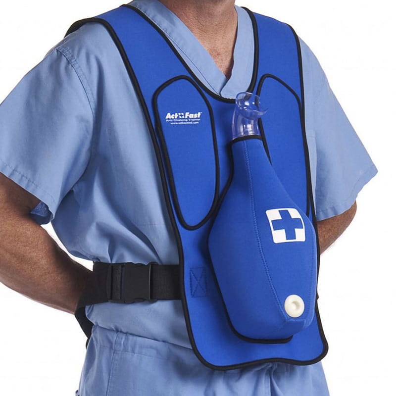 Heimlich-Handgriff-Trainer ActFast, blau