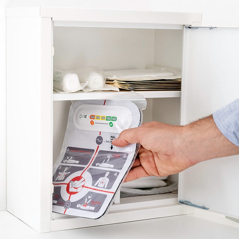 Aide à la réanimation LifePad® – pour les urgences