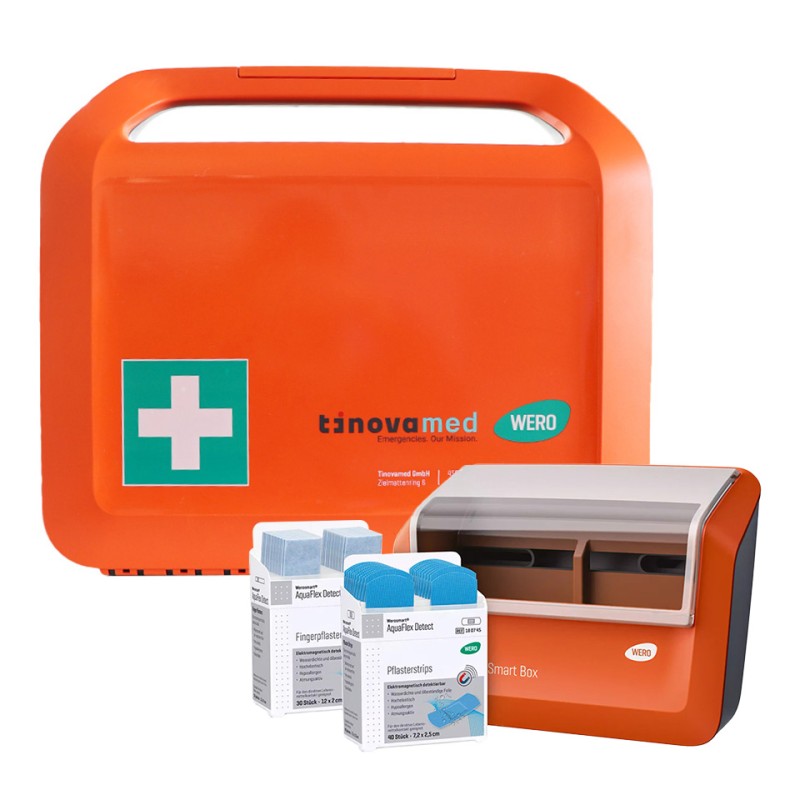 Lot Smart Case + Smart Box, grand, avec remplissage détectable